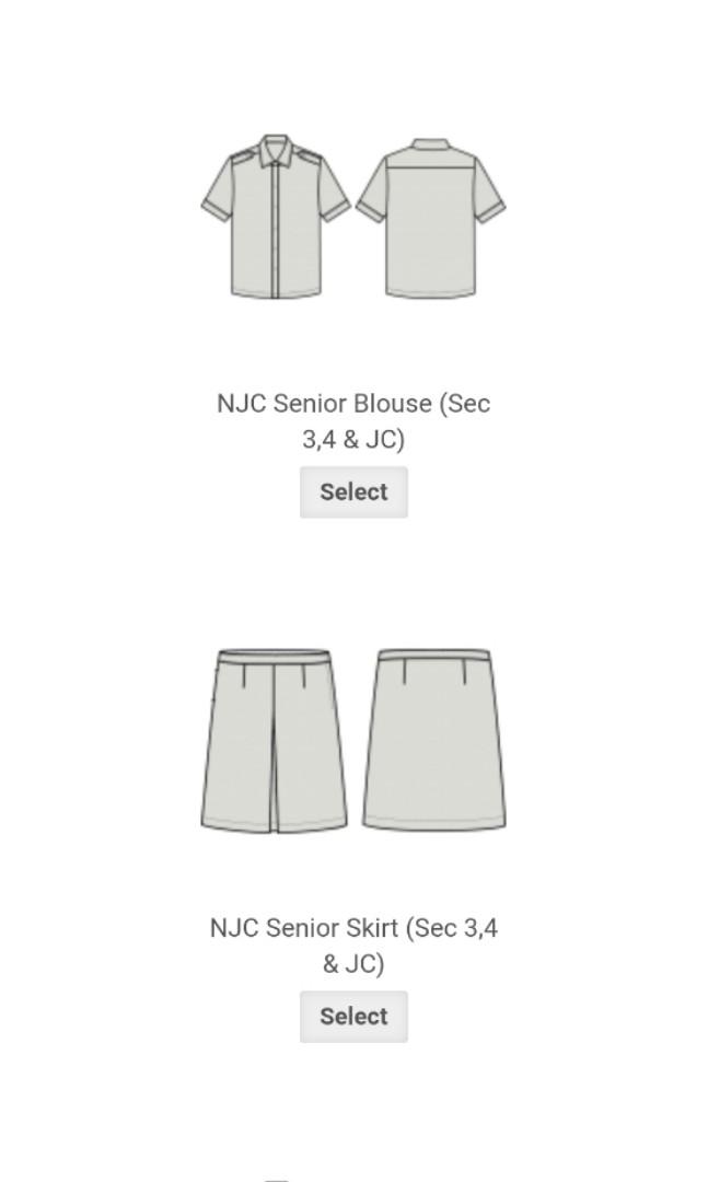 NJC Uniform brand new, Everything Else on Carousell