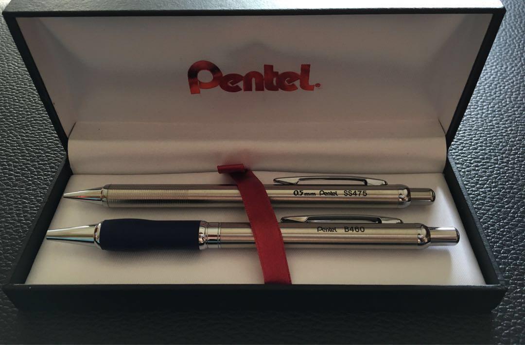 Pentel Pen and Pencil Set, Luxury, Accessories on Carousell