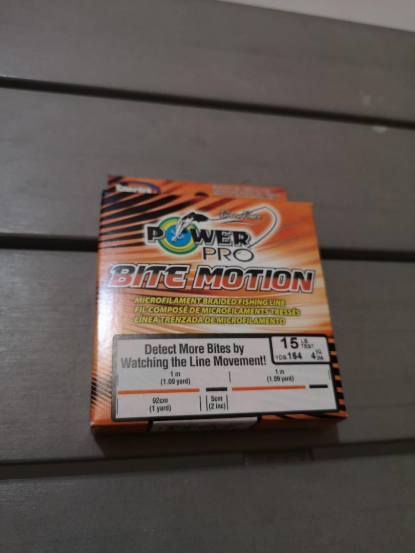 Shimano Power Pro Bite Motion Braided Line, Sports Equipment, Bicycles ...