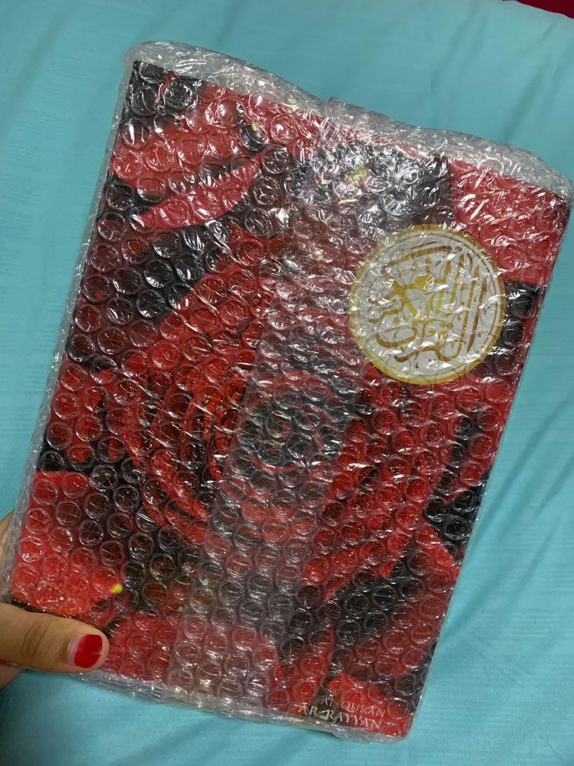 Quran Bertanda Rose Besar AR RAYAN, Hobbies & Toys, Stationery & Craft ...