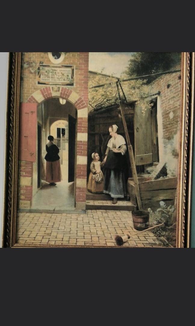 HUGE RARE VINTAGE CLASSIC AUSTRALIAN FRAME, Furniture & Home Living ...