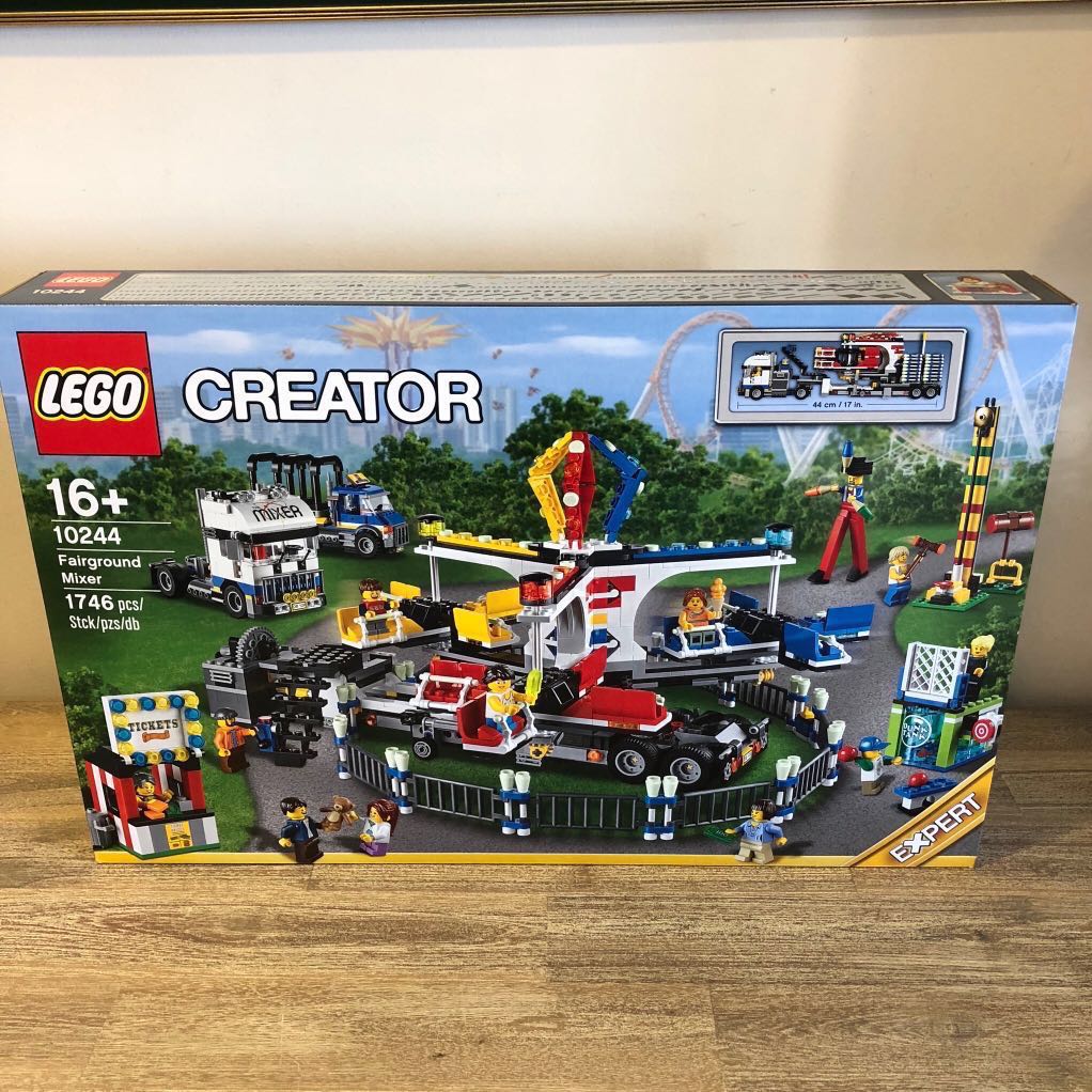 *Reserved* MISB Lego 10244 Creator Expert Fairground Mixer, Hobbies ...