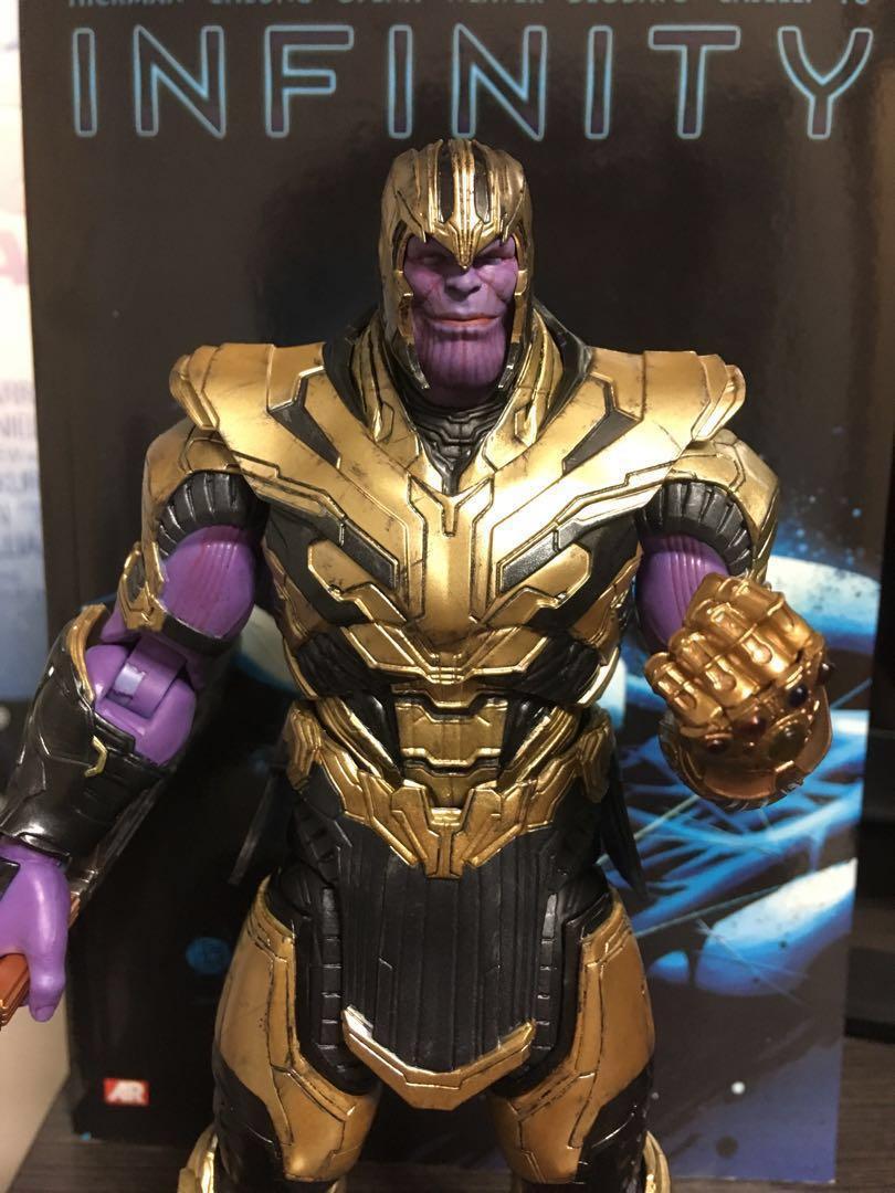 S H Figuarts Avengers Armored Thanos [Custom], Hobbies & Toys, Toys ...