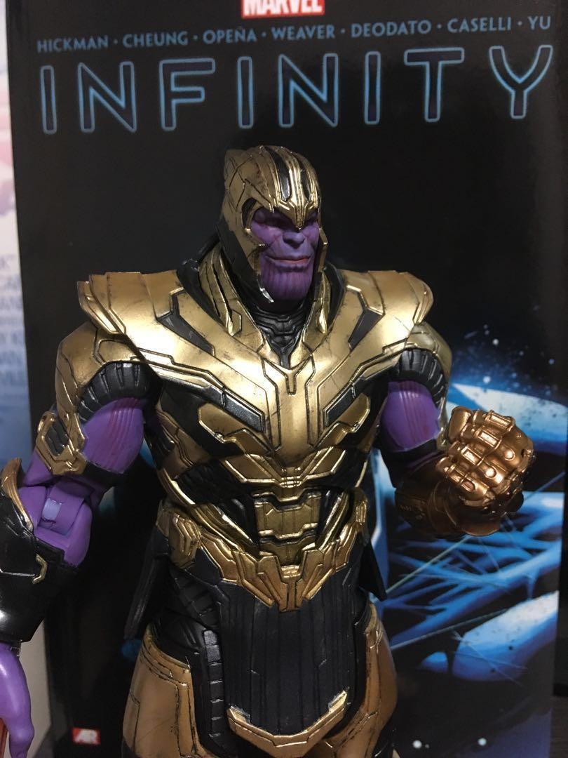 S H Figuarts Avengers Armored Thanos [Custom], Hobbies & Toys, Toys ...