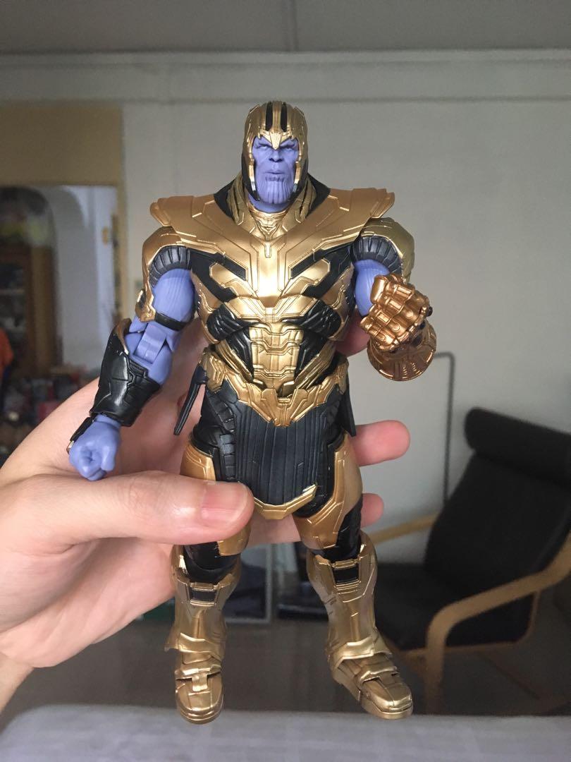 S H Figuarts Avengers Armored Thanos [Custom], Hobbies & Toys, Toys ...