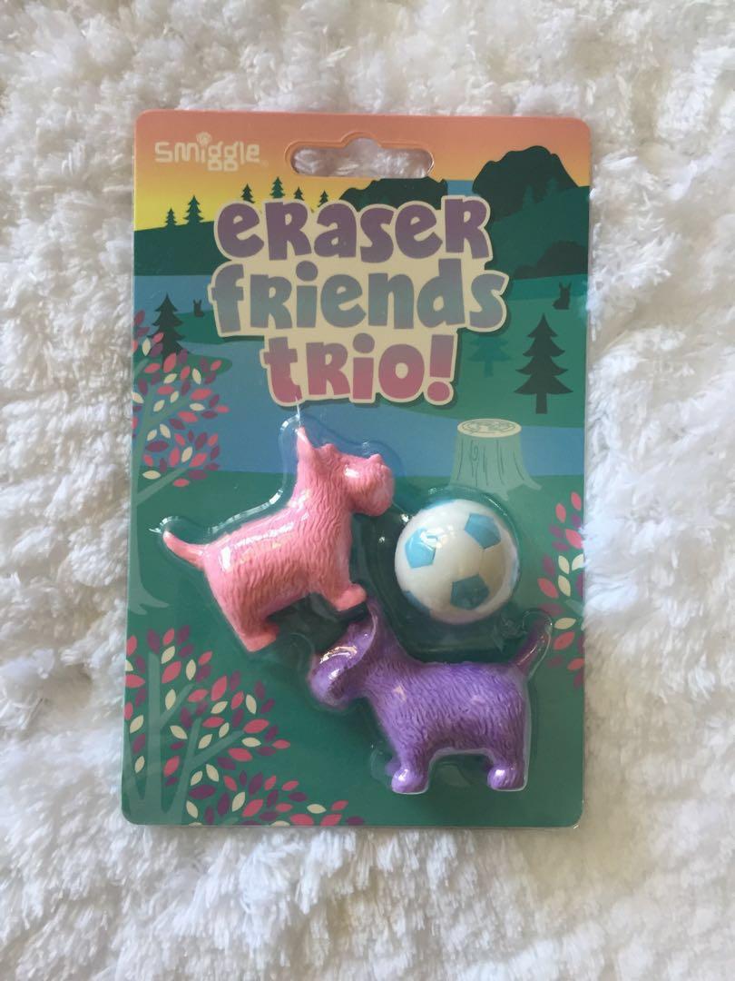 Smiggle Hardtop Pencil Case & Eraser SET, Babies & Kids, Baby Nursery ...