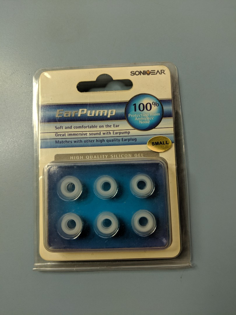 SonicGear 3 pairs high quality silicon gel earpump (small), Audio ...