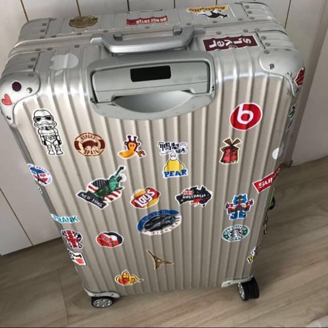 Stickers For RIMOWA/Samsonite Luggage - Set Of 10 (New) A4 Sheet up to ...