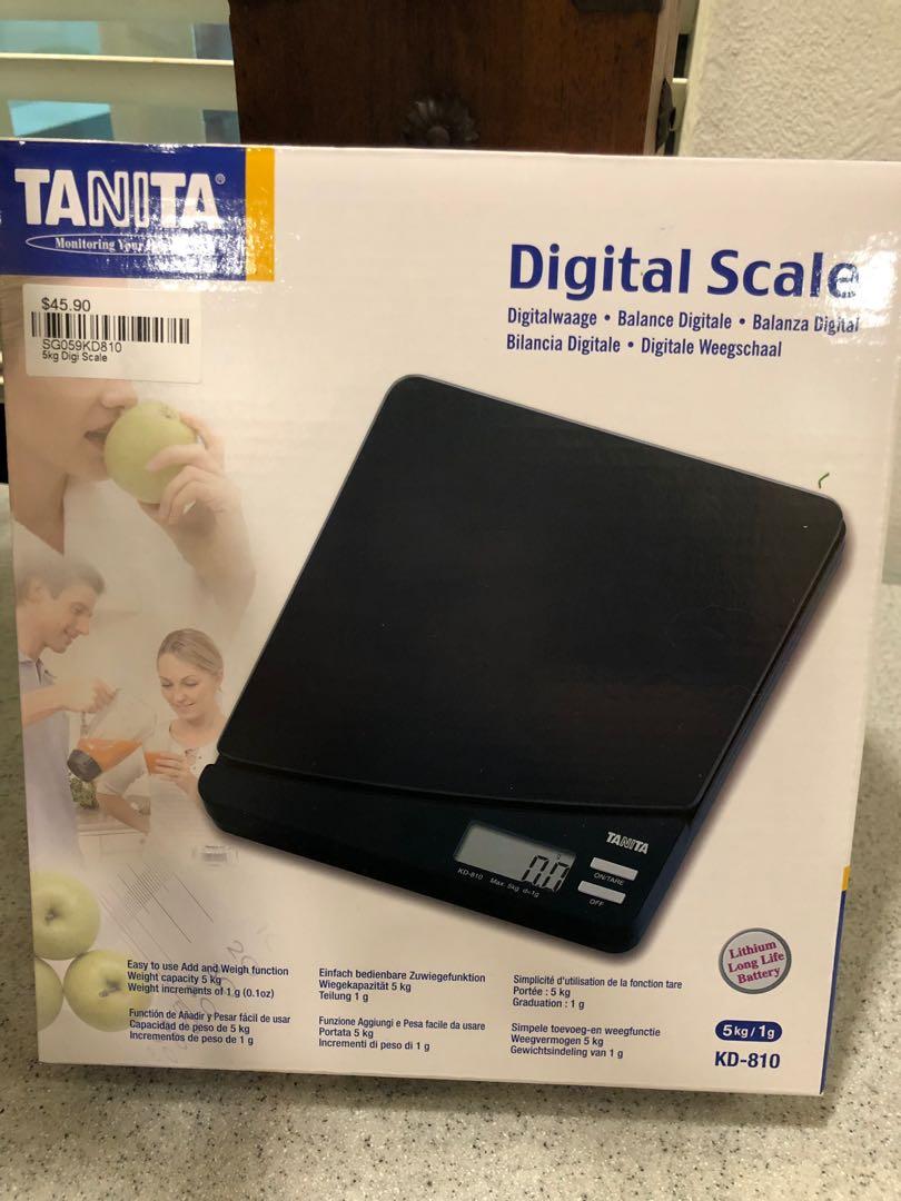 TANITA Digital Scale, Health & Nutrition, Health Monitors & Weighing ...