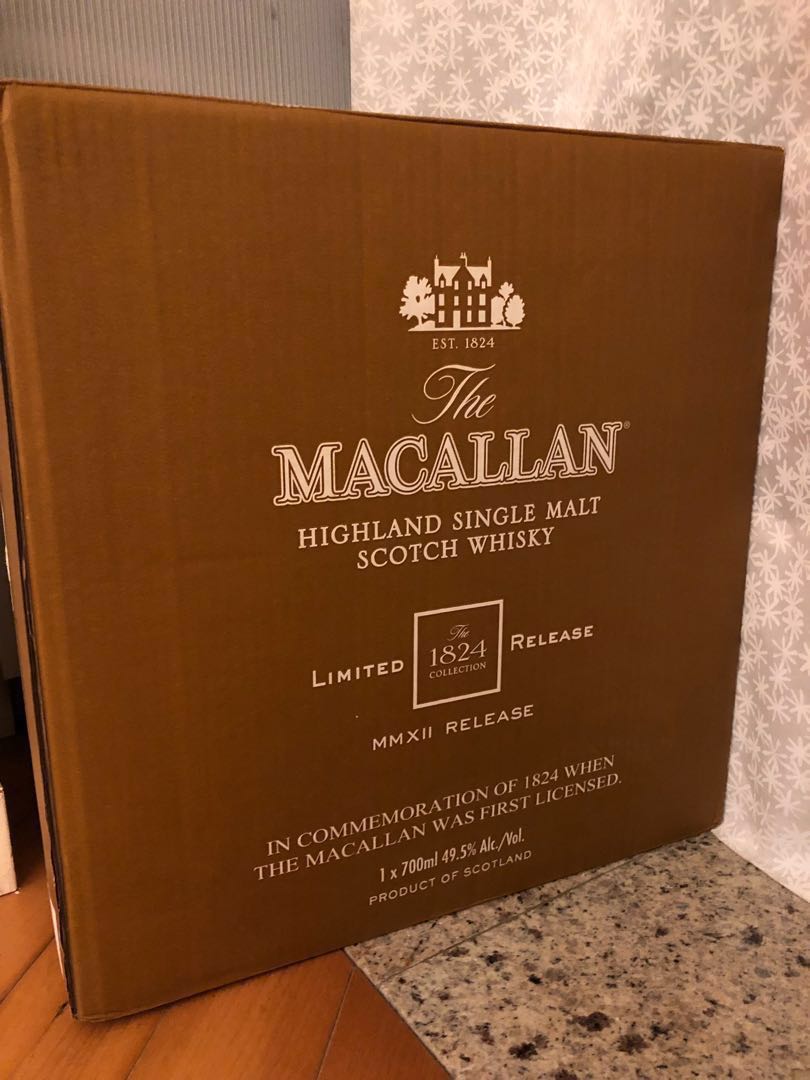 The Macallan 1824 MMXII Limited Release whisky麥卡倫限量版威士忌, 嘢食 & 嘢飲, 酒精飲料 ...