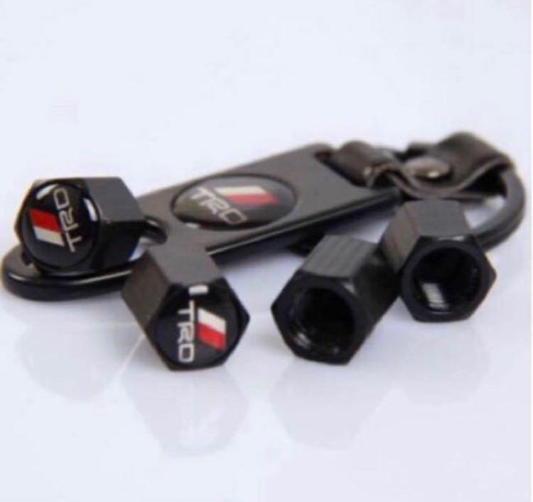 TRD Toyota air valve caps , Car Accessories, Accessories on Carousell