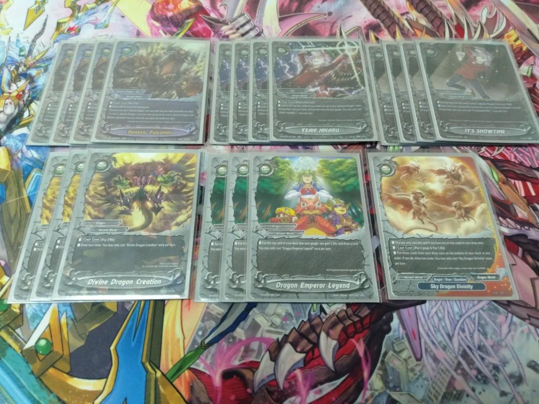 WTT/WTS Buddyfight Full-Built Genesis Dragon deck, Hobbies & Toys, Toys ...