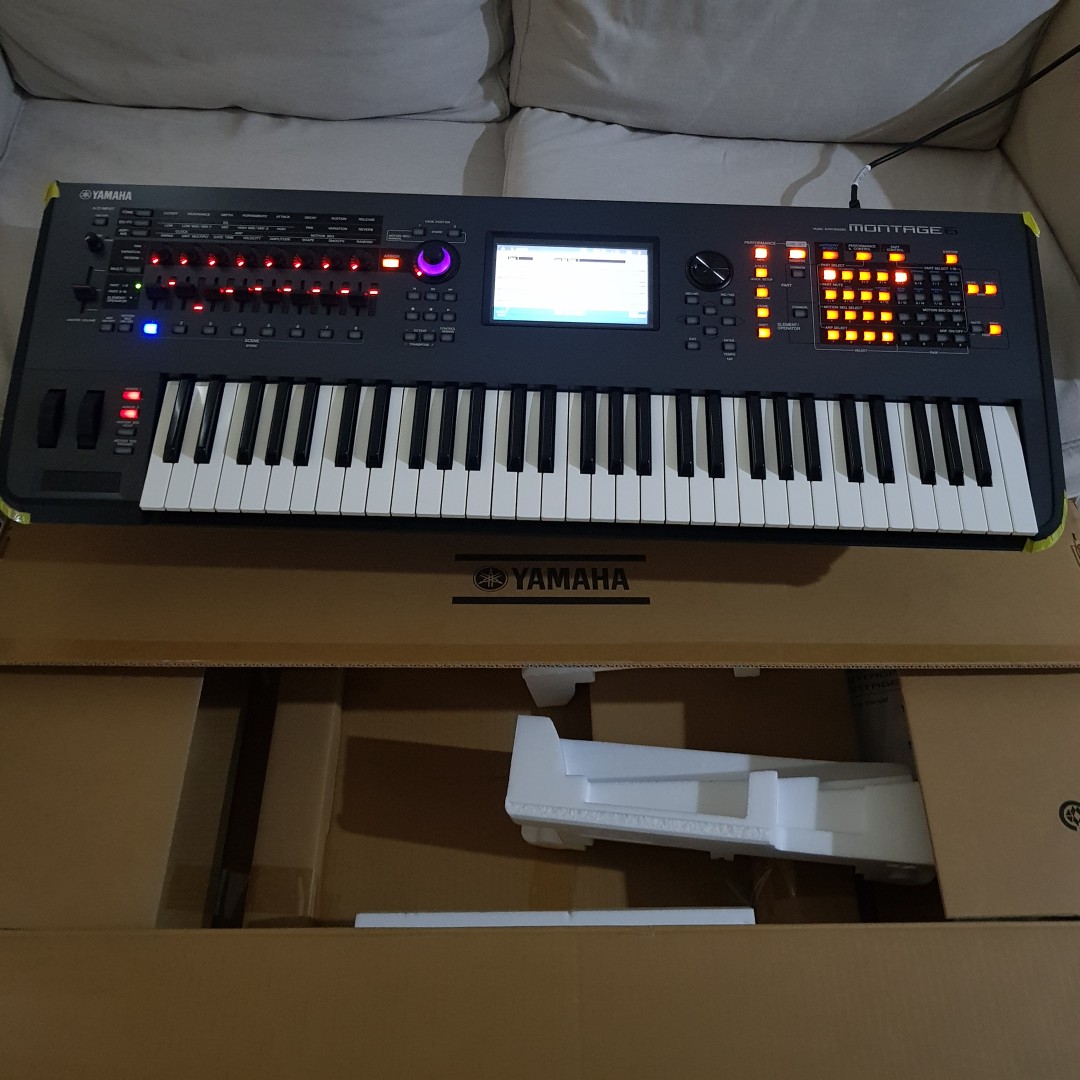 YAMAHA MONTAGE, Hobbies & Toys, Music & Media, Musical Instruments on ...
