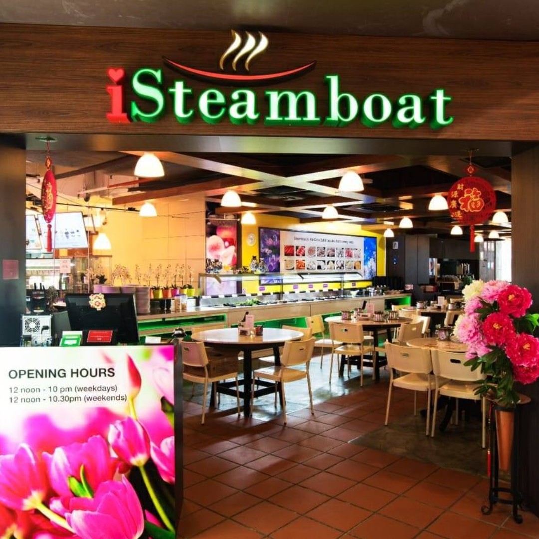 4-Tier Pagoda Buffet for 4 Person @iSteamboat Chinese Restaurant ...