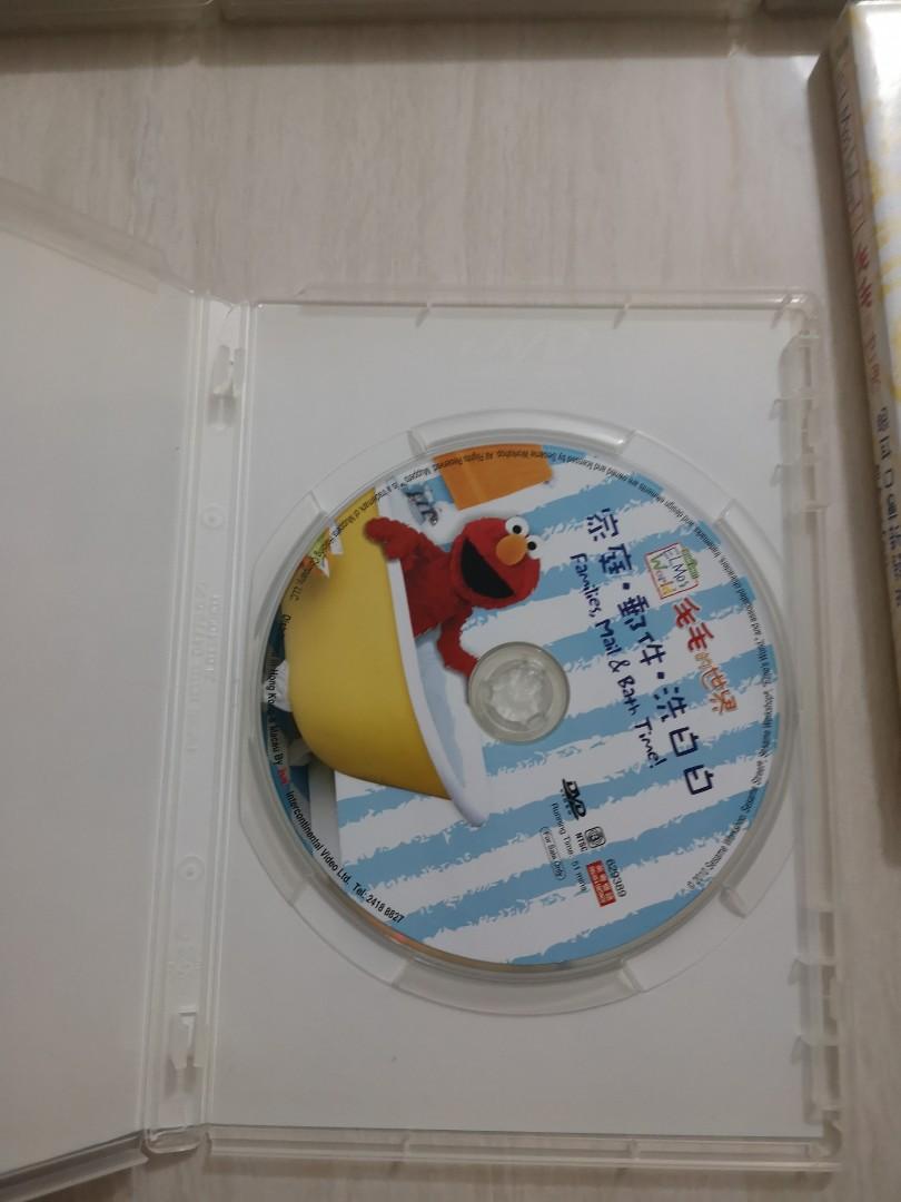 毛毛的世界 芝麻街 迪士尼英語樂園 dvd Elmo's world sesame street, 興趣及遊戲, 玩具 & 遊戲類 ...