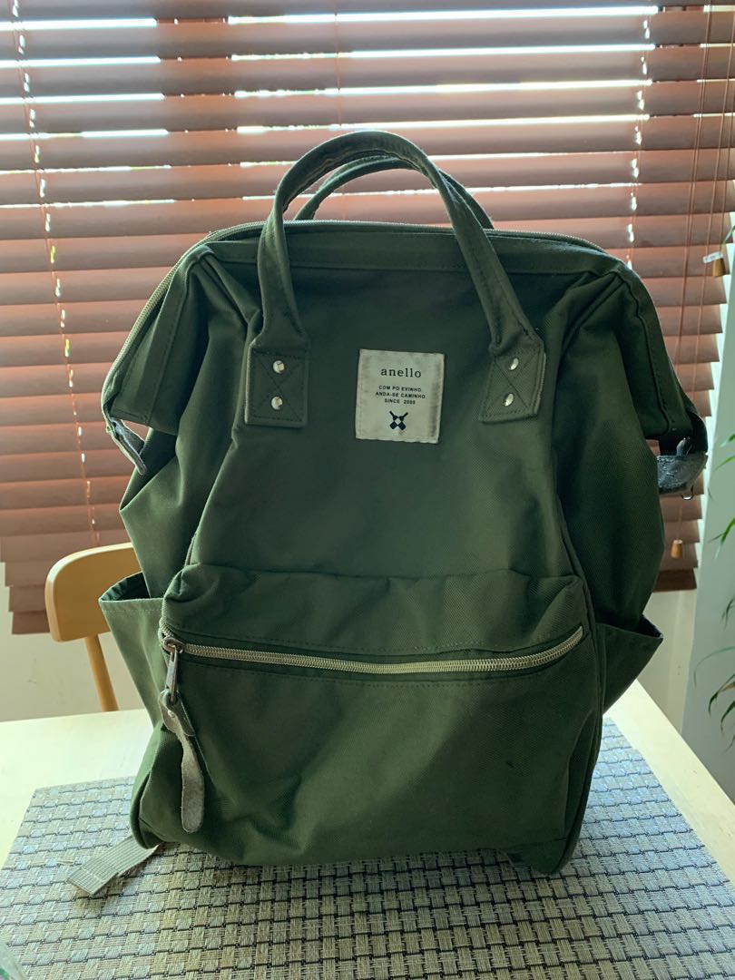Large Anello Backpack original . Bought in Japan ., Women's Fashion ...