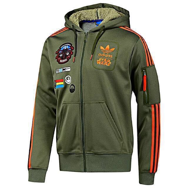 Adidas Original Star Wars Track Top Flock X-Wing, Men's Fashion ...