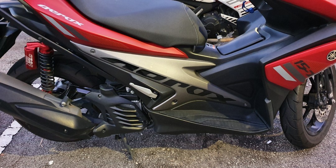 Aerox Z panel, Motorcycles, Motorcycle Accessories on Carousell