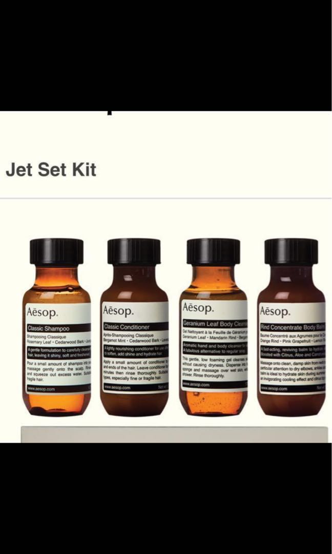 Aesop jet set kit, Beauty & Personal Care, Bath & Body, Body Care on ...