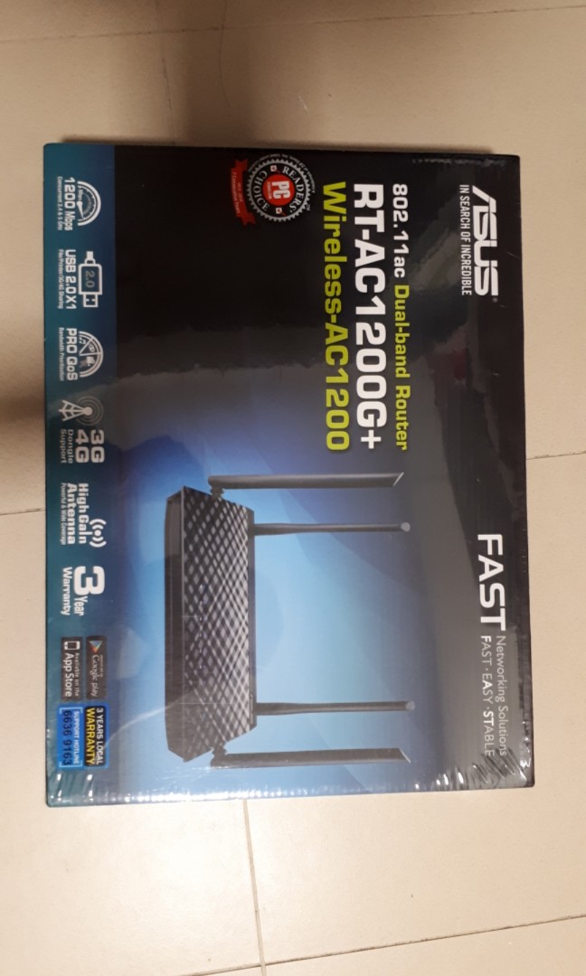 Asus Router, Computers & Tech, Parts & Accessories, Networking on Carousell