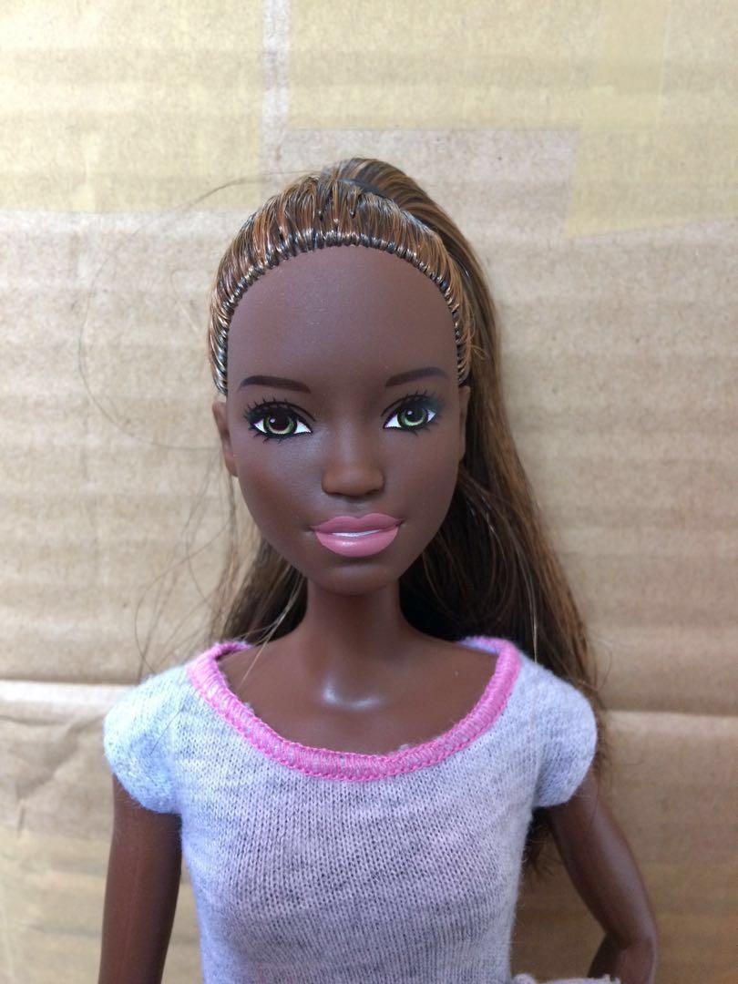 Barbie African-American Dark Skinned Doll (NOT Made To Move), Hobbies ...