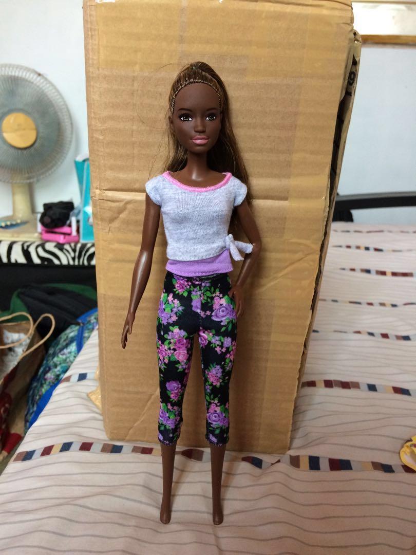 Barbie African-American Dark Skinned Doll (NOT Made To Move), Hobbies ...