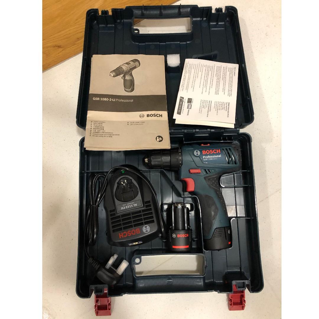 Bosch GSR 1080-2-LI Professional, Furniture & Home Living, Home ...