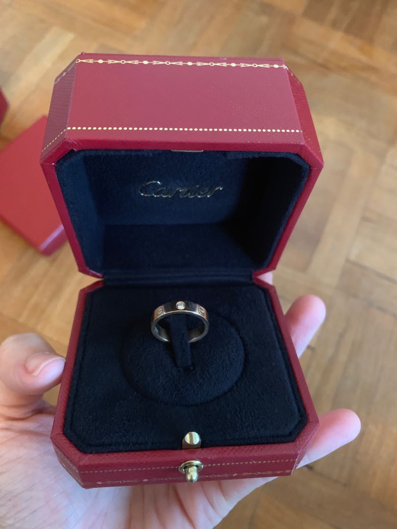Cartier Ring, Women's Fashion, Jewelry & Organisers, Body Jewelry on ...