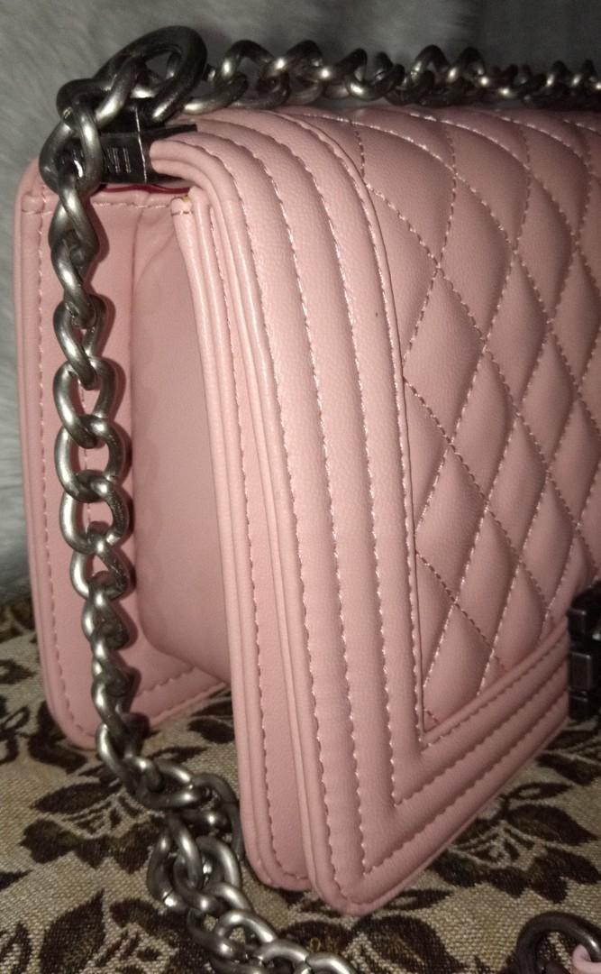 Chanel... w/holo sticker, Le boy bag, Women's Fashion, Bags & Wallets ...