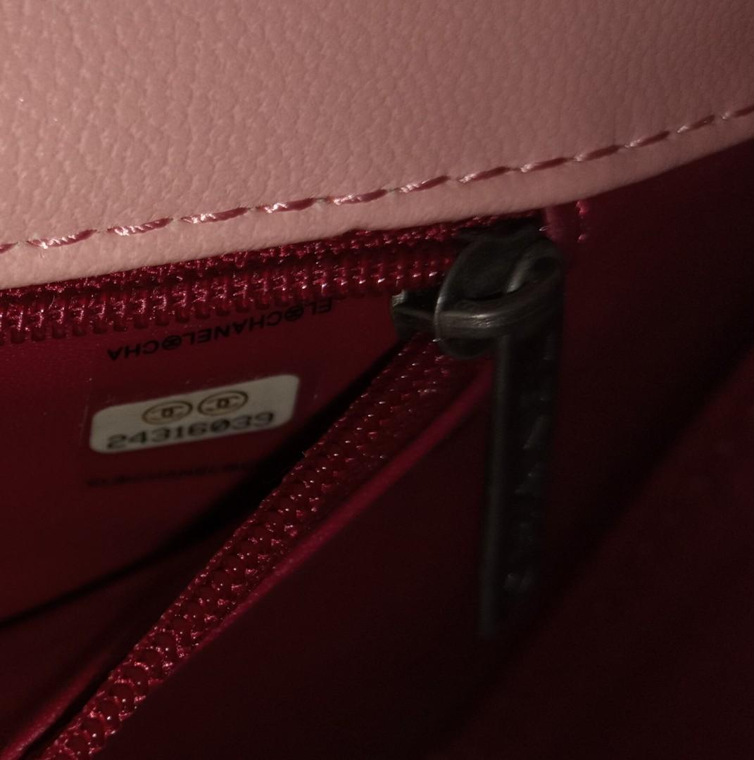 Chanel... w/holo sticker, Le boy bag, Women's Fashion, Bags & Wallets ...