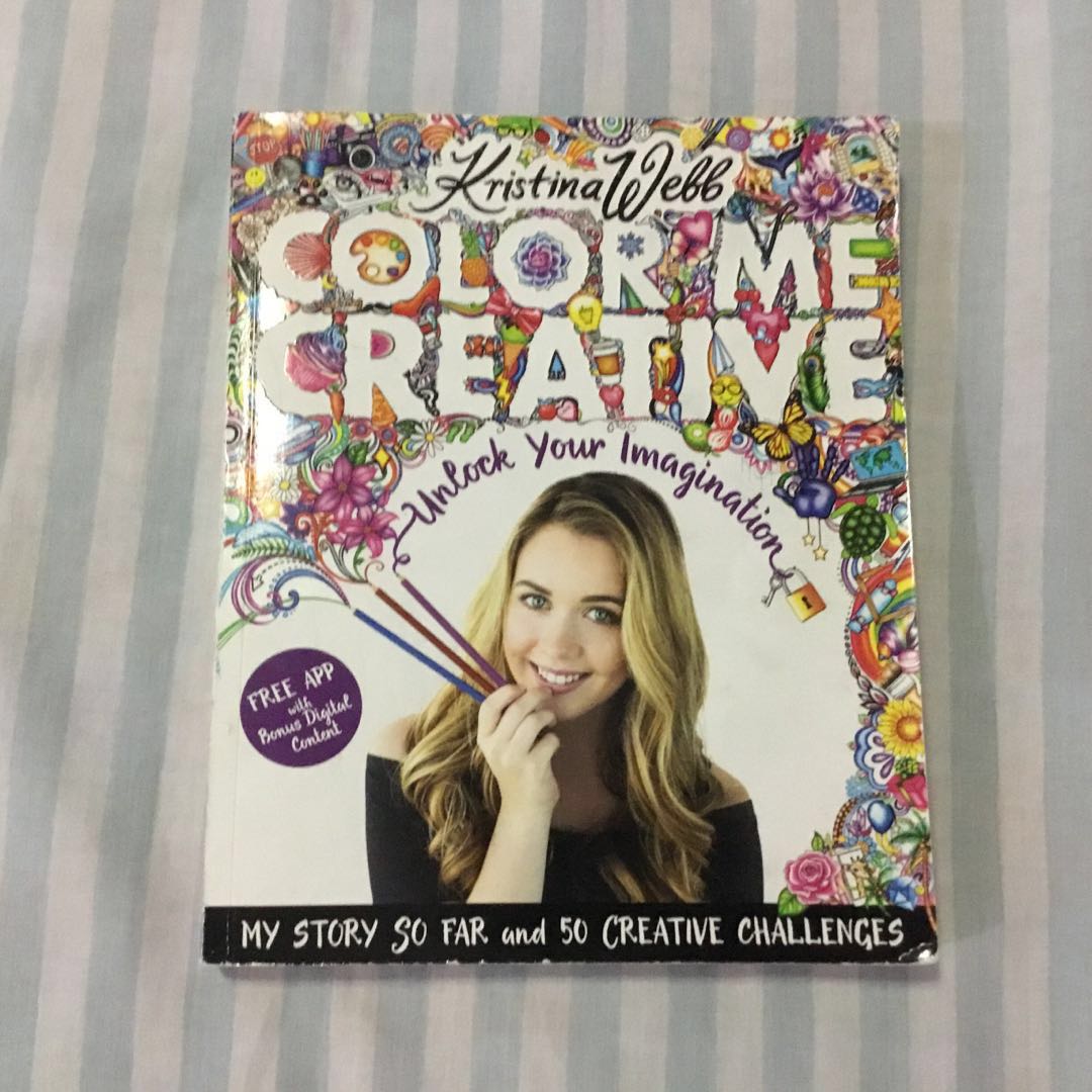 color me creative | kristina webb, Hobbies & Toys, Books & Magazines ...
