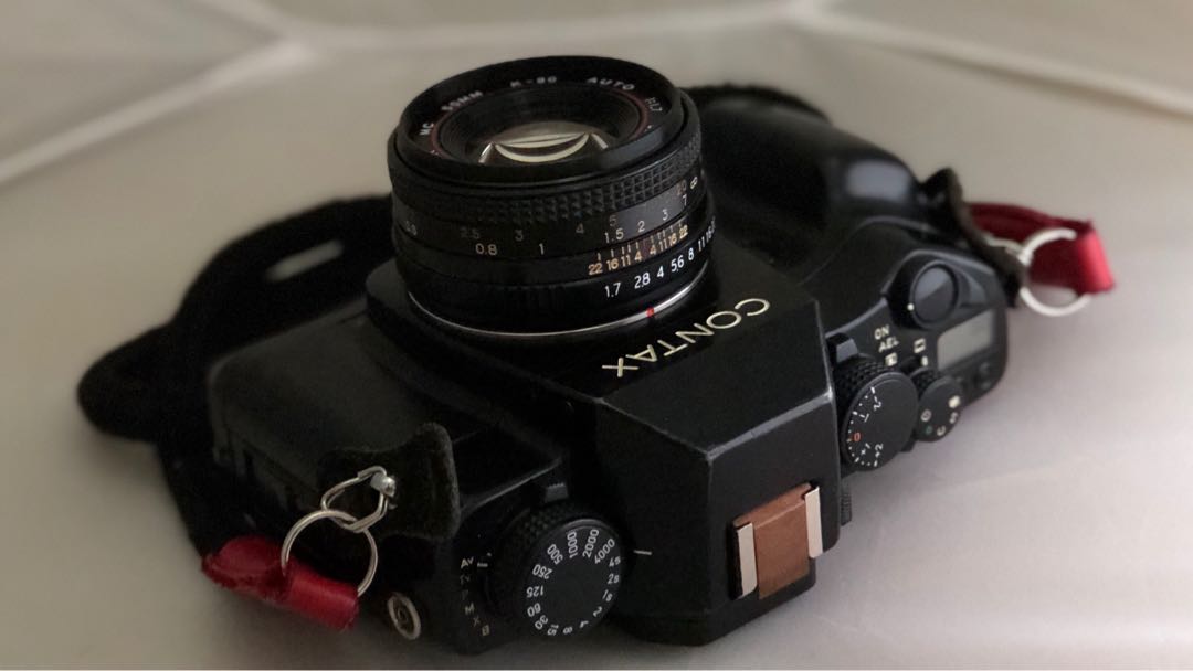 Contax RX SLR analog film, Photography, Cameras on Carousell