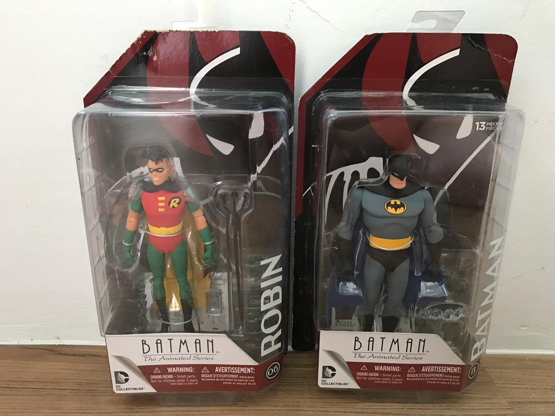 DC Collectibles BTAS Animated Batman and Robin (MIB), Hobbies & Toys ...