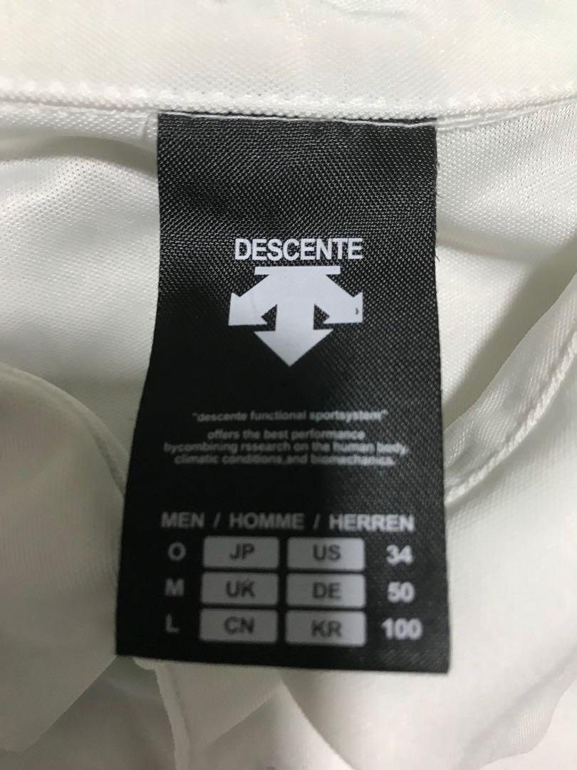 Descente Polo shirts - Black & white, Women's Fashion, Tops, Sleeveless on Carousell