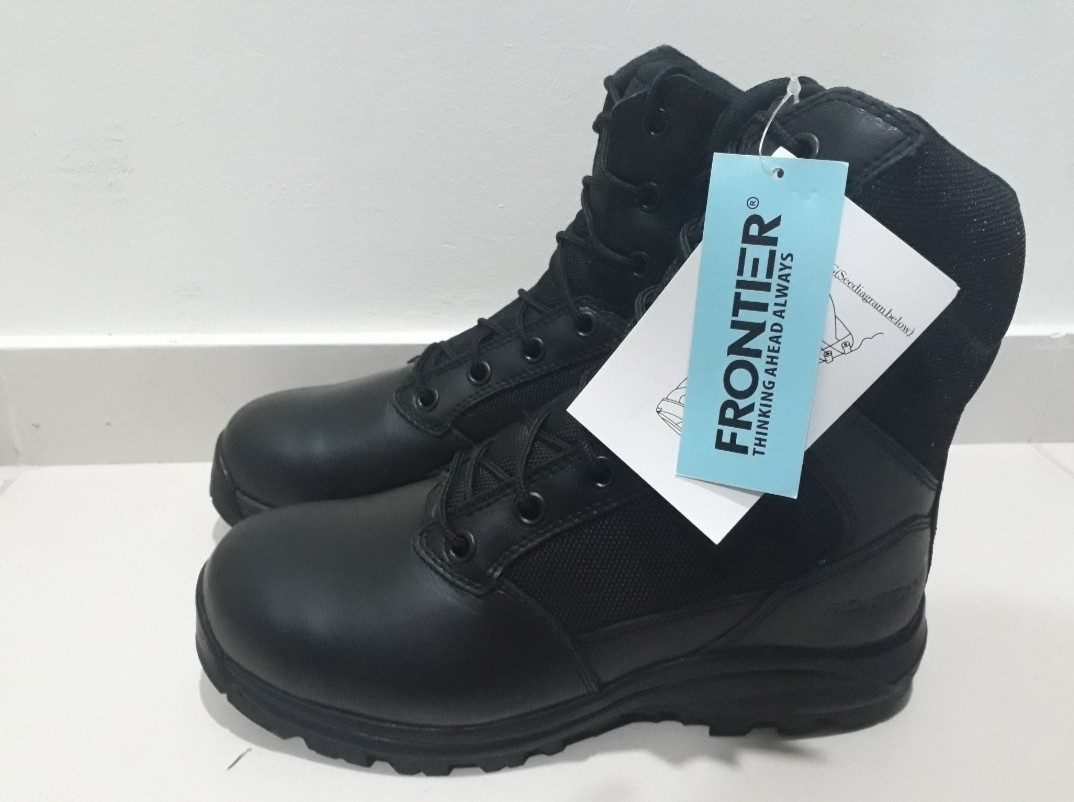 Frontier Tactical 8 inch boots, Men's Fashion, Footwear, Boots on Carousell