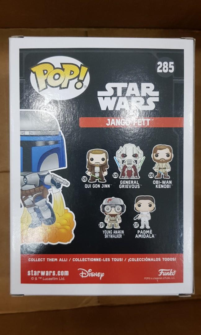 Funko POP! Star Wars Jango Fett Pre Flight - Walgreens Exclusive ...