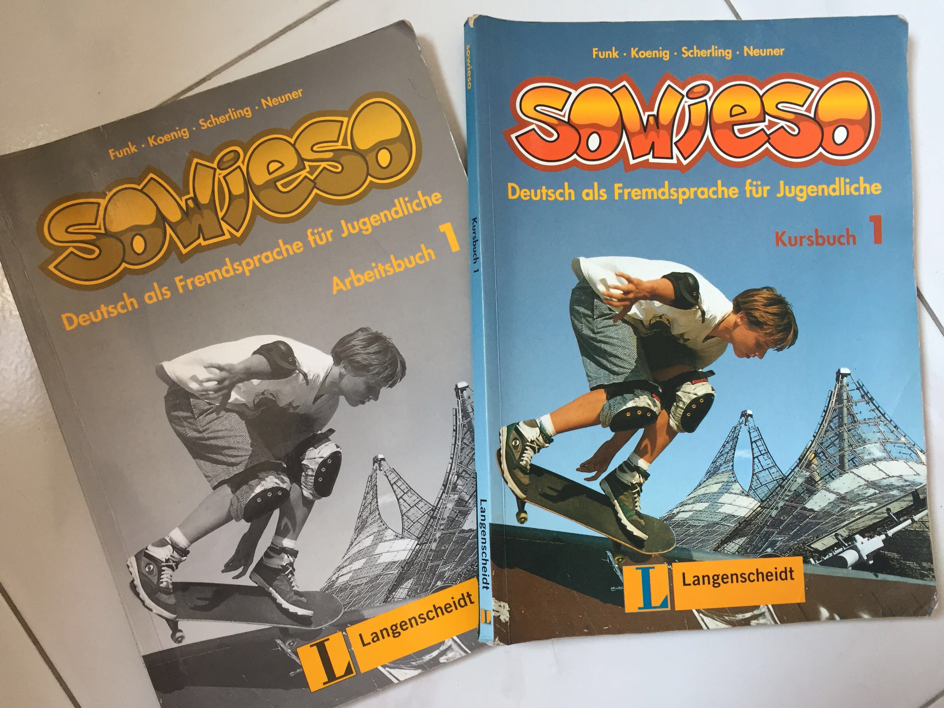 German textbook/workbook for beginners, Hobbies & Toys, Books ...