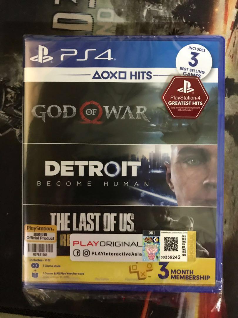 God of war & Detroit:become human only, Video Gaming, Video Games ...