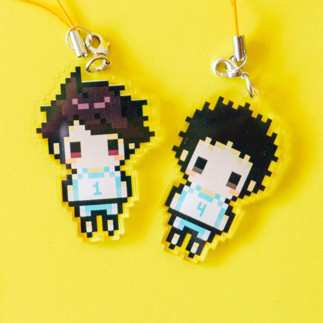 Haikyuu!! - PuchiBitto Strap Collection - Oikawa Tooru, Iwaizumi Hajime ...