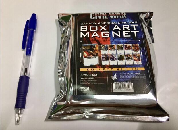 Hot Toys Box Art Magnet Winter Soldier, 興趣及遊戲, 玩具 & 遊戲類 - Carousell