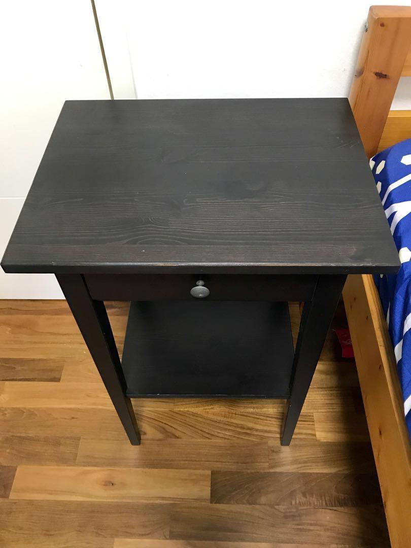 Ikea Hemnes Side Table, Furniture & Home Living, Furniture, Tables ...