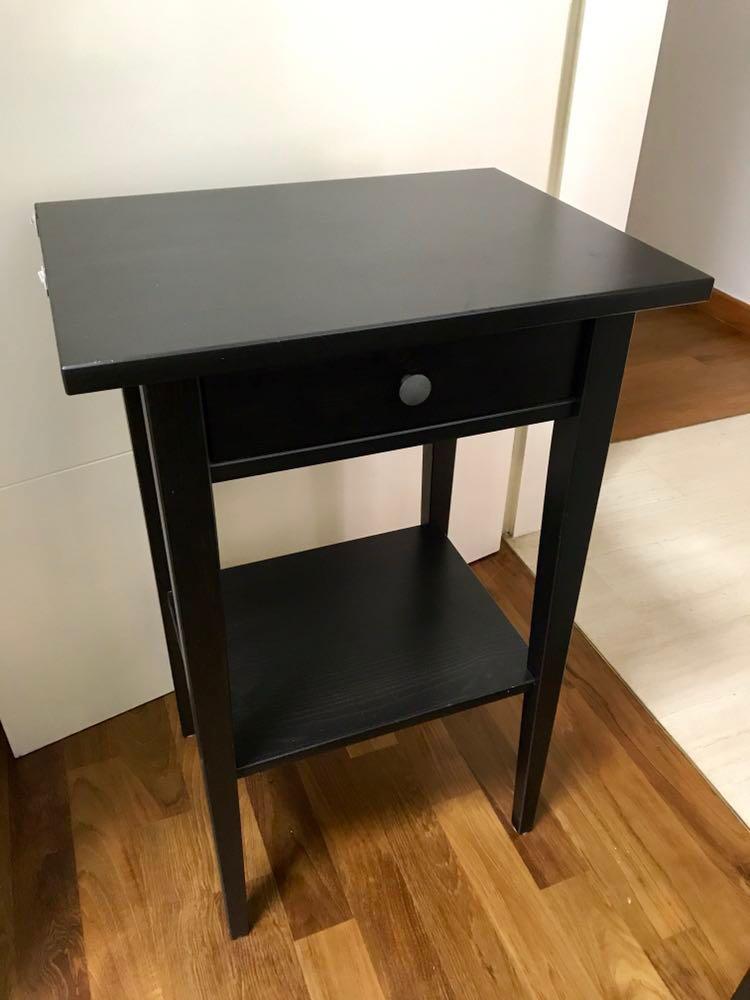 Ikea Hemnes Side Table, Furniture & Home Living, Furniture, Tables ...