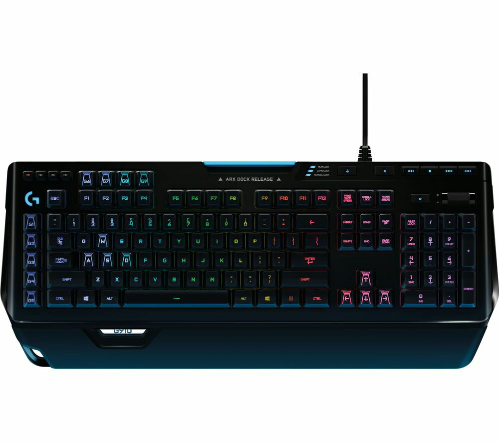 Logitech G910 Orion Spectrum RGB Mechanical Gaming Keyboard, Computers ...