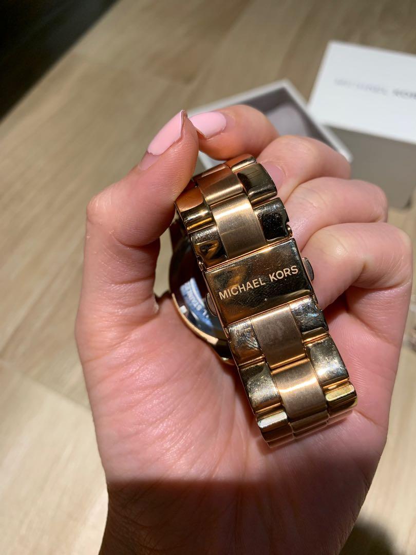 Michael Kors Runway Rose Gold Watch MK5778, Mobile Phones & Gadgets ...