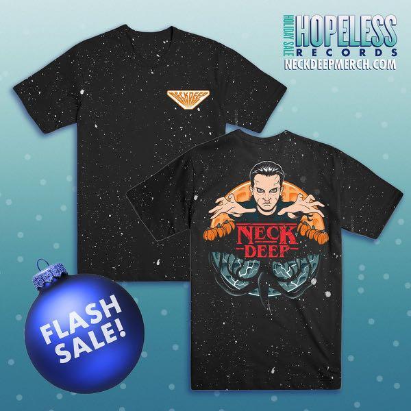 Neck Deep merch(limited edition) , Men's Fashion, Tops & Sets, Tshirts ...