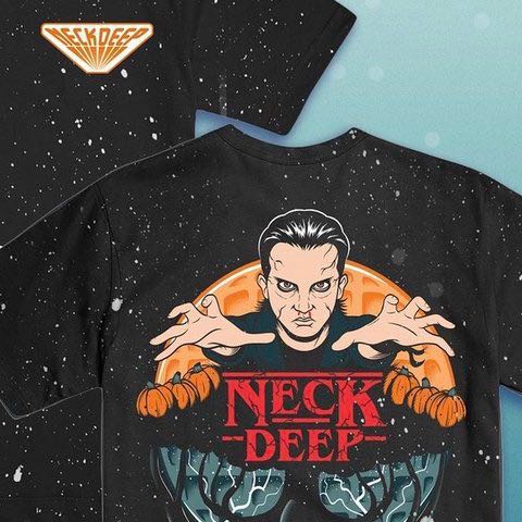 Neck Deep merch(limited edition) , Men's Fashion, Tops & Sets, Tshirts ...