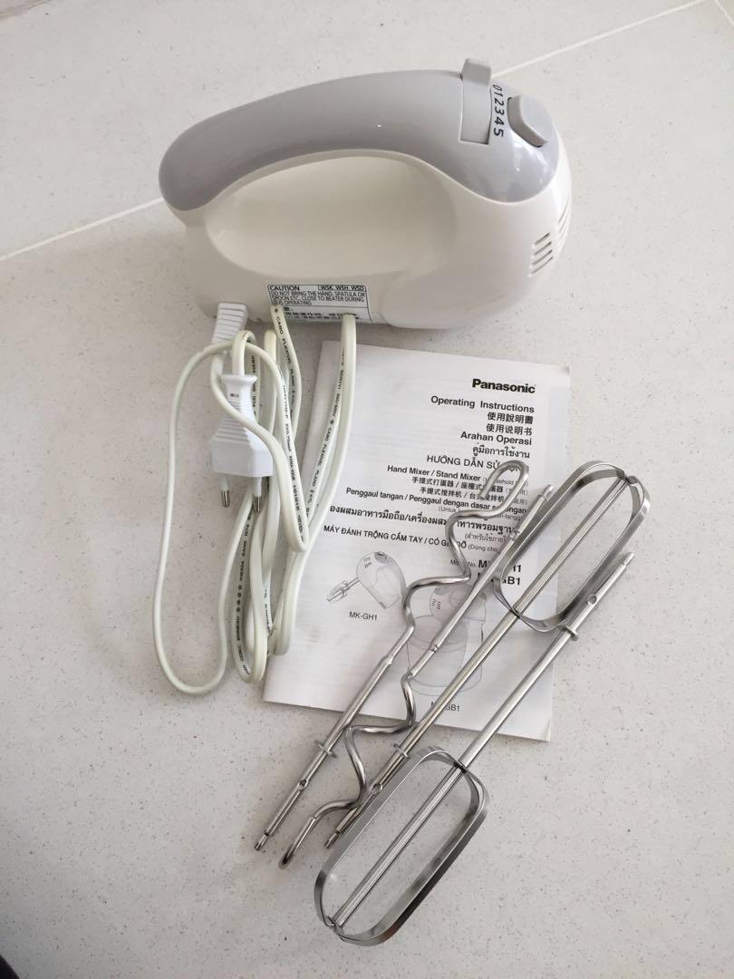 Panasonic Hand Mixer, Furniture & Home Living, Kitchenware & Tableware ...