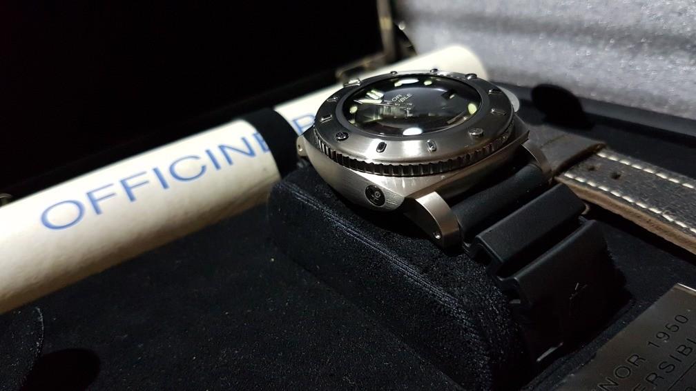 Panerai special watch Luminor Submersible 1950 2500M 3 Days Automatic ...