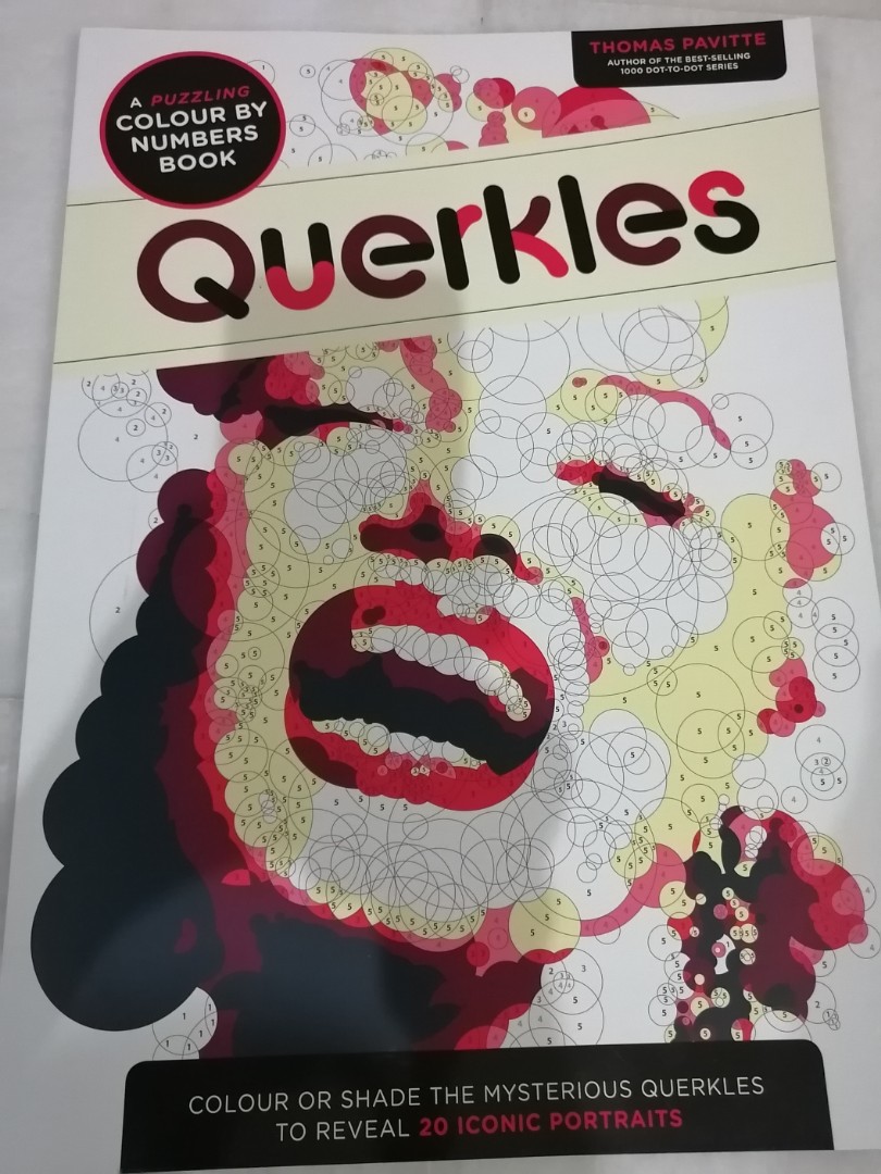 Querkles colouring by numbers, Books & Stationery, Stationery on Carousell