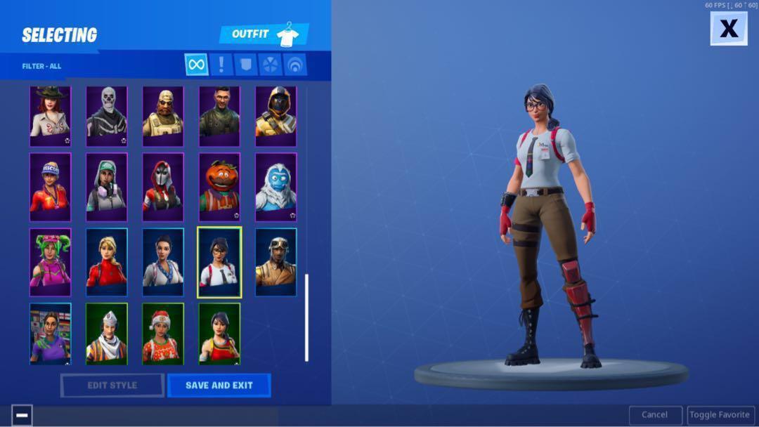 Random Fortnite account guaranteed skins, Video Gaming, Gaming ...